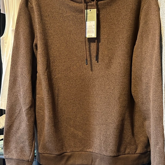 Goodfellow & Co | Sweaters | Goodfellow Co Brown Crewneck Sweater ...